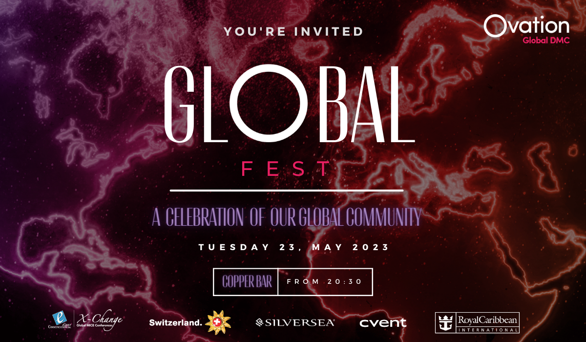 Global Fest! Premier Event at IMEX Frankfurt - Ovation DMC