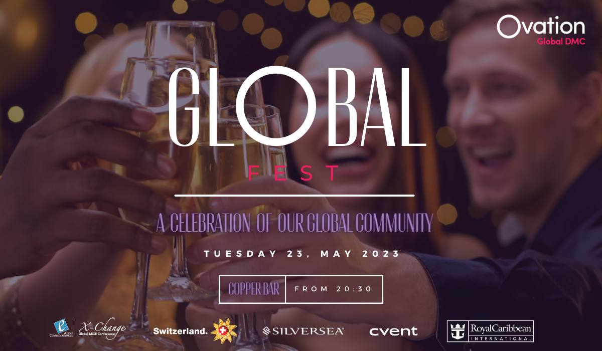 Global Fest! Premier Event at IMEX Frankfurt - Ovation DMC